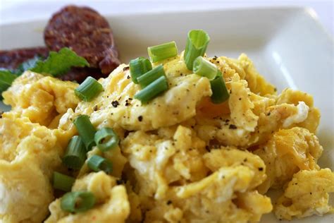 Seasoned Scrambled Eggs Recipe Dirty Dishes Messy Kisses
