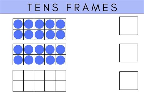10s Frames Practice By Catholic Inclusion Tpt
