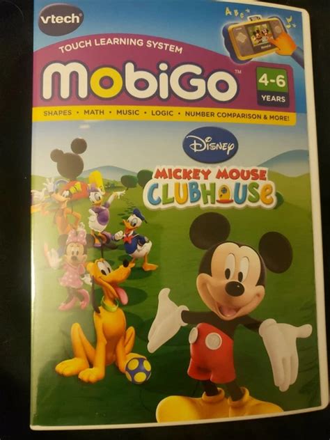 Vtech Mobigo Disneys Mickey Mouse Clubhouse Math Learning Game Preowned £14 64 Picclick Uk
