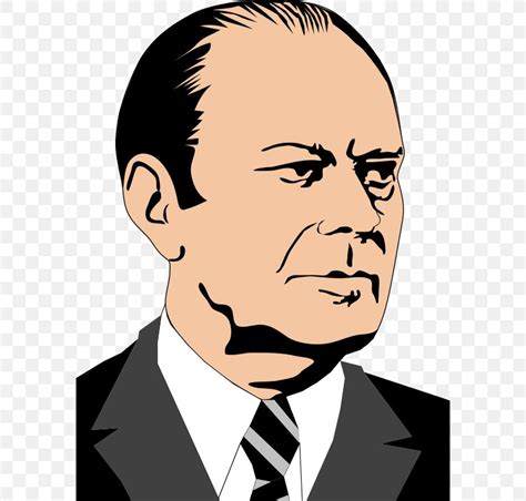 Gerald Ford President Of The United States Clip Art Png 584x782px
