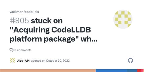 stuck on acquiring codelldb platform package when installing in wsl