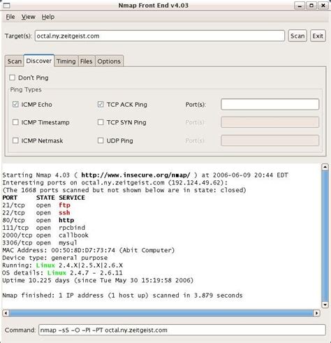 NMap Network Security Scanner TechRepublic