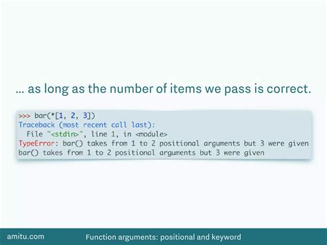 Function Arguments In Python Pdf