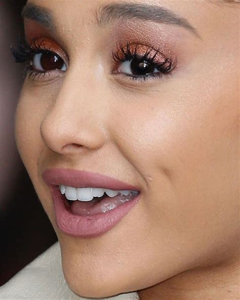 Ariana Grande Close Up Ariana Grande Teeth Ariana Grande Lips Make Up