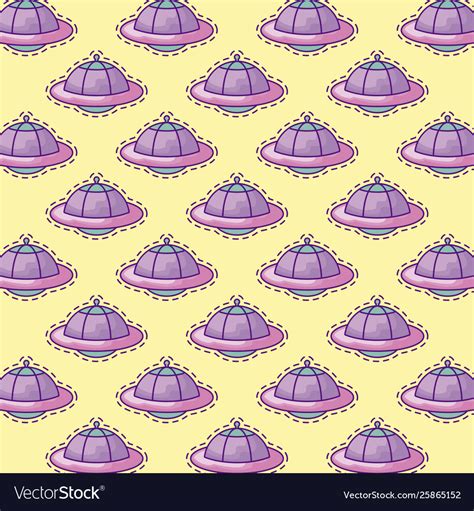 Pattern Patches Unidentified Flying Objects Vector Image Pattern Patches Unidentified Flying Objects Vector Image