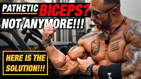 No More Skinny Arms 4 Moves To Build Huge Biceps Now Youtube