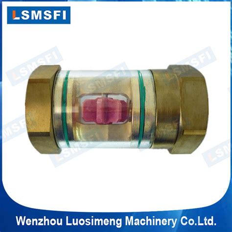 Sg Yl11 05 Brass Flow Indicator Product Wenzhou Luosimeng Machinery Coltd