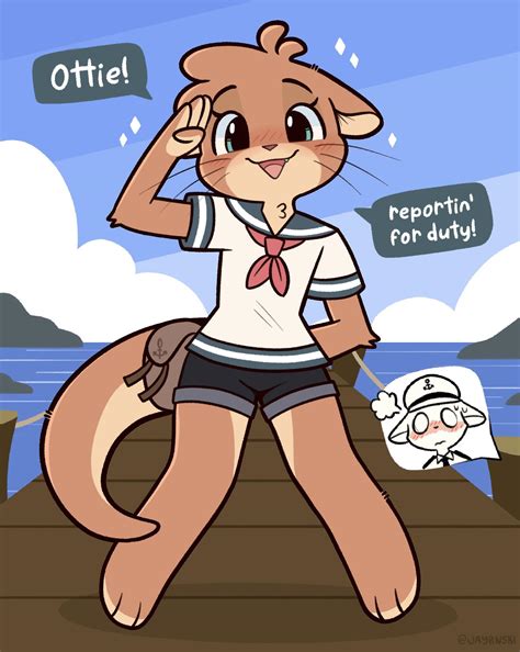 Theyre Just A Bit Excited 🦦 Jayrnski Rfurry