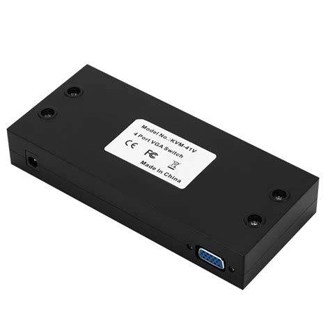 4 In 1 Out Manual Vga Selector Box 4 Port Vga Swit Vicedeal