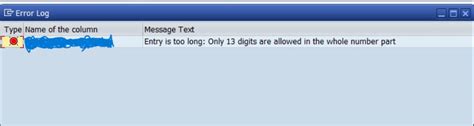 Editable Alv Error Db 744 Sap Community