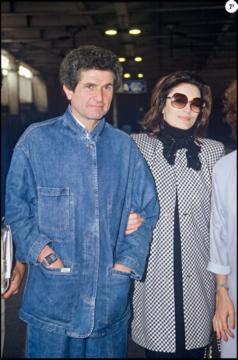 Claude Lelouch Et Anouk Aimé Au Festival De Cannes En 1986 Purepeople