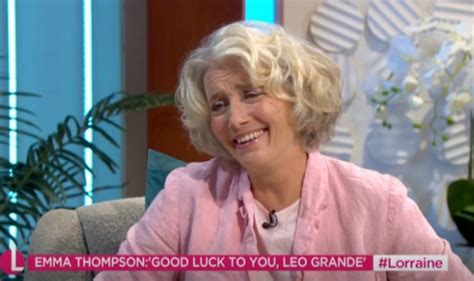 People Bragging About Great Sex In 80s Not Telling The Truth Emma Thompson Hits Out TV