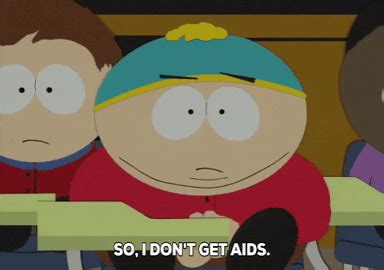 Eric Cartman Aids  By South Park Find And Share On Giphy