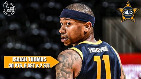 Highlights From Isaiah Thomas 40 Pts In G League For Stars Nba On