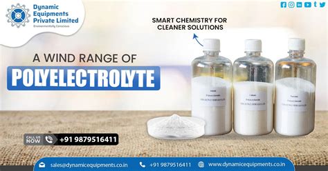 Cationic Anionic And Non Ionic Polyelectrolyte Manufacturer Dynamic
