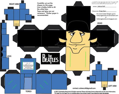 Pc Ringo Starr Cubee Striking Mural Of The Beatles Icon Ringo Starr