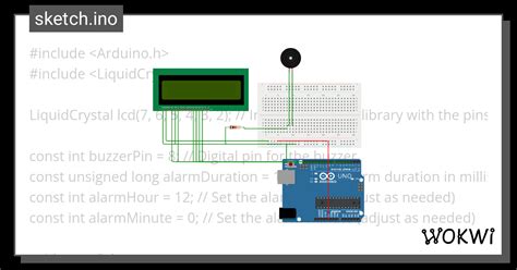 Alarm Clock Copy Wokwi Esp32 Stm32 Arduino Simulator