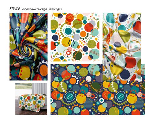 Vector Textile Patterns In Illustration Style Behance