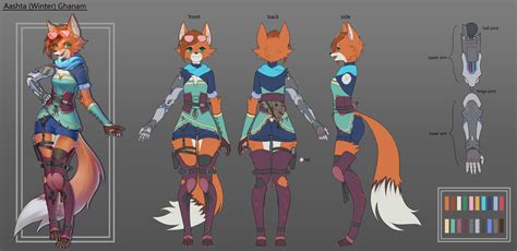 Artstation Character Concept Sheet Commission