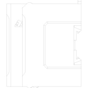 Omron NX1 PLC NX102 CPU 12 Axes Side View NX1 PLC CPU Modules Layout