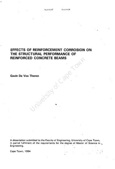 Pdf Effects Of Reinforcement Corrosion On The Structural Dokumen Tips