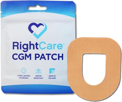 Rightcare Adhesive Patch For Omnipod Aid Uncovered Tan Bag Of 25