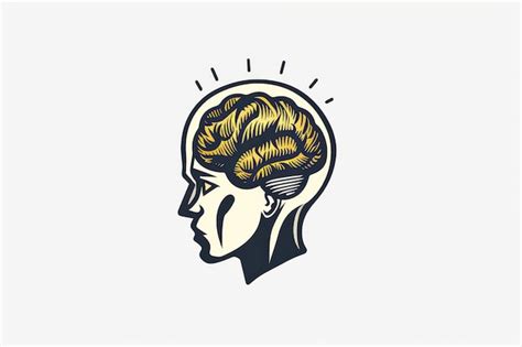 Brain Lightbulb And Head Creative Thinking Concept Innovation And Idea Generation Vector