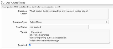 Conditional Survey Questions Actionkit