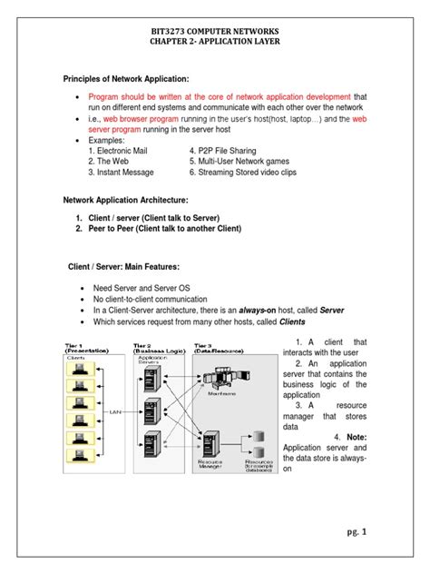 Chapter 2 Application Layer Download Free Pdf File Transfer