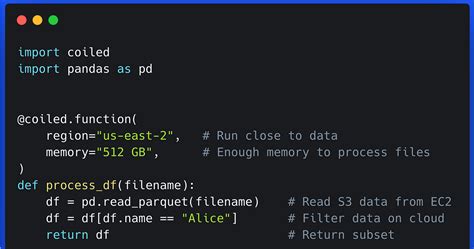 Data Proximate Computing With Coiled Functions By Coiled Coiled
