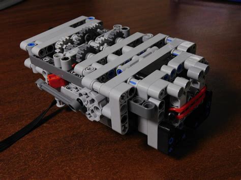 Lego Moc Sequential Rc 4 Speed Dual Clutch Gearbox With Pf Servo Motor