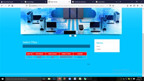 Github Nilutpalpaul A Secure Cloud Based Framework For Sharing Electronic Health Data