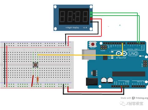 Arduino篇—模拟数码管时钟 电子发烧友网