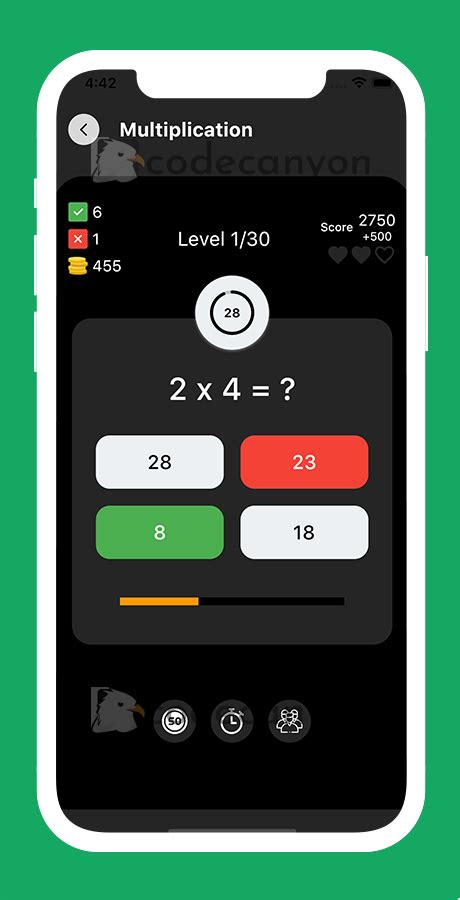 Flutter Maths Quiz Brain Challenge With Admob Ready To Publish By Templatesvilla
