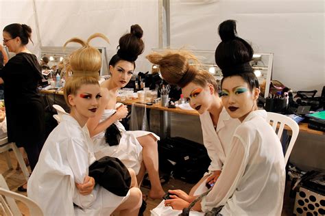 From The Archive Backstage Beauty At Dior Dazed