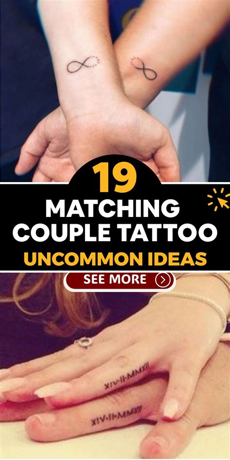 19 Matching Couple Tattoo Ideas Matching Couple Tattoos Couple