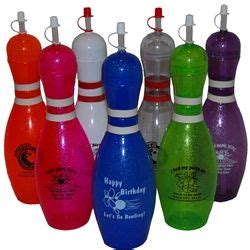 Personalized Bowling Pin Water Bottles Sierra Products Bowling Pin