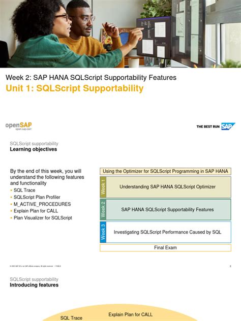 Opensap Hanasql2 Week 2 All Slides Pdf Control Flow Parameter Computer Programming