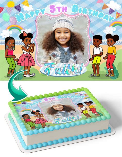 Frame Cake Toppers Edible Cake Topper Corp