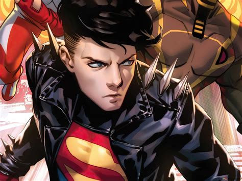 Superboy Dc Comics Superhero 4k Íoslódáil Páipéar Balla