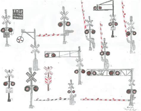 Railroad Crossing Signals For David By Willm3luvtrains On Deviantart