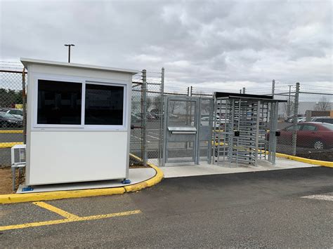 Turnstile Security Gate At Distribution Center
