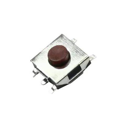 6x6x3mm 4 Pin Red SMD Tactile Push Button at Rs 3 83 Tactile Switch टकट सवच Hatchnhack