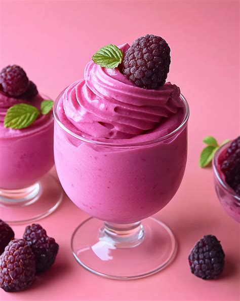 Wild Raspberry Mousse