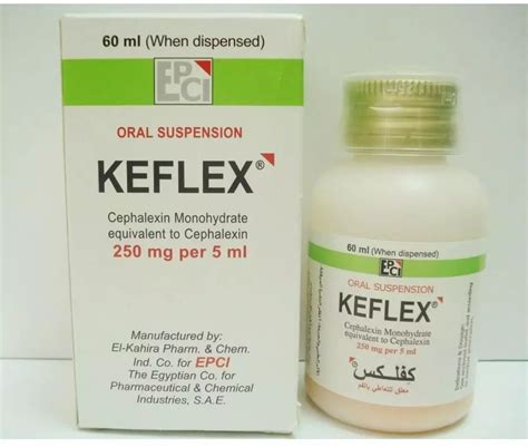 Keflex 250mg Syrup