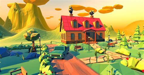 Unity Assets For Low Poly Stylized Games Environment