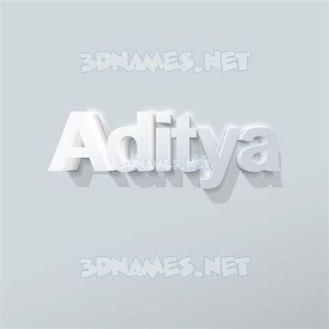 aditya name 3d wallpaper
