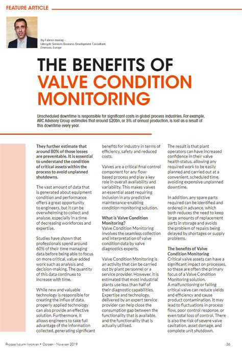 Adding Experts In Valve Condition Monitoring