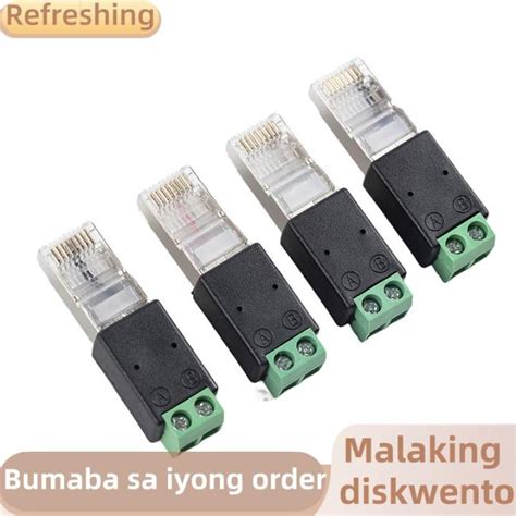 Refreshing Rj45 To Rs485 Converter Rj45 Terminal Adapter Rj45 To Rs485