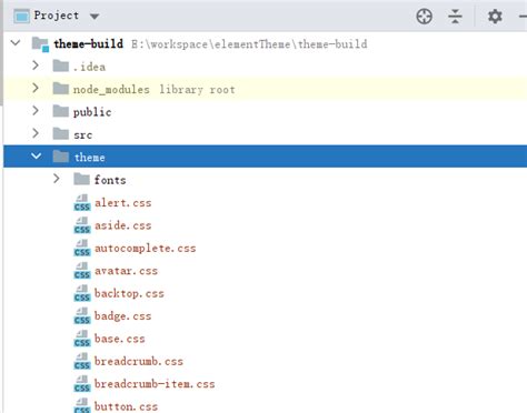 elementUI 定制主题 草率的龙果果 博客园